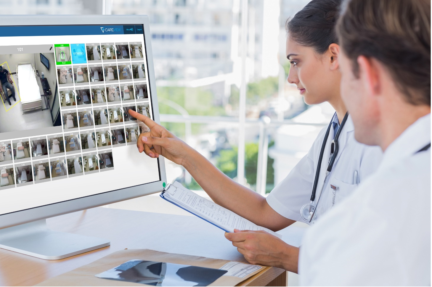 Virtual nursing & patient monitoring from CareView | Pexip Marketplace