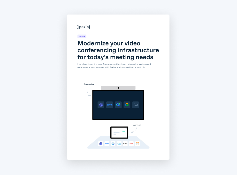 Modernize your video conferencing infrastructure